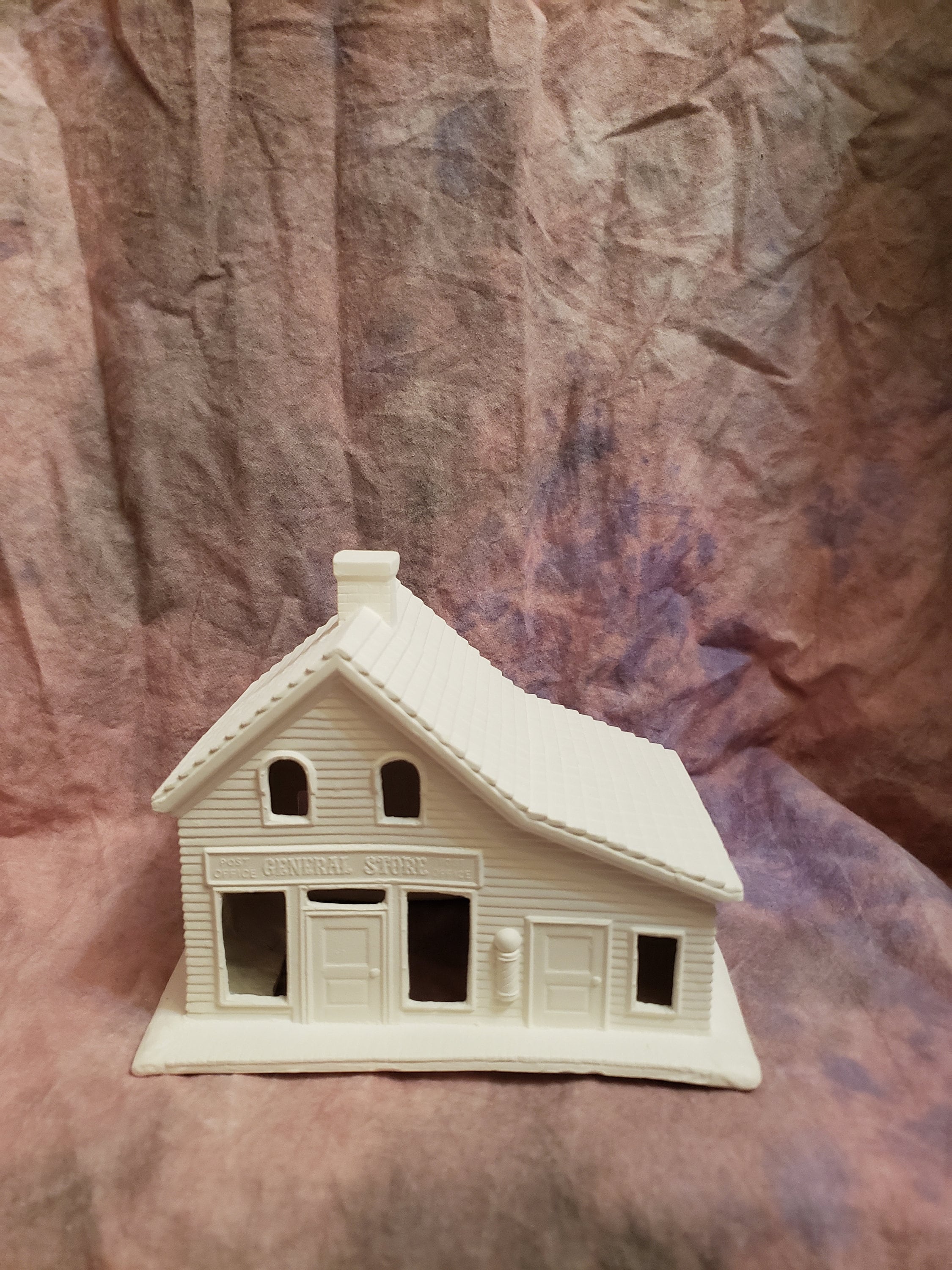 Post office general store bisque/ceramic bisque – Paint Me A Pig
