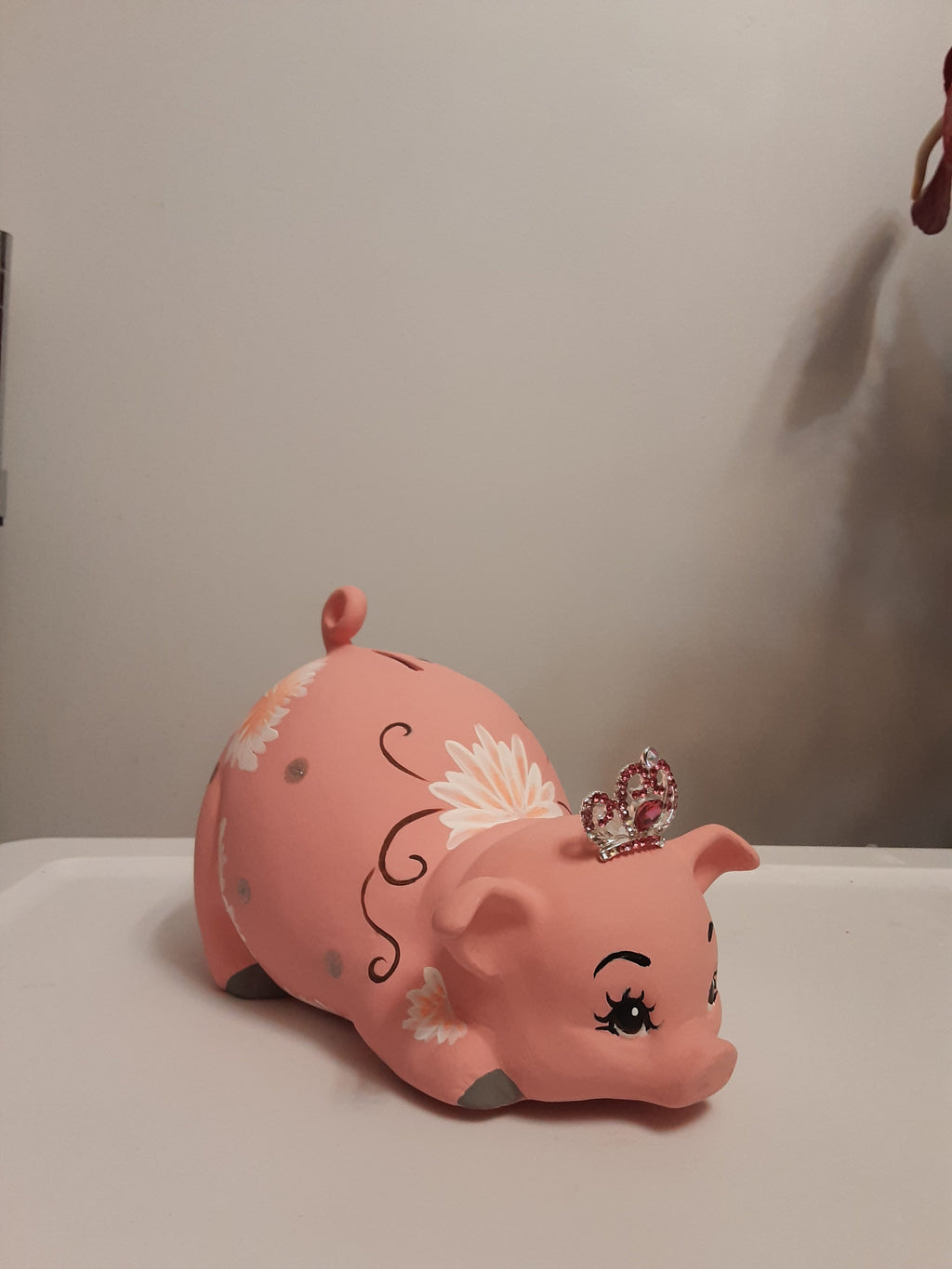 Personalized piggy bank/girls piggy bank/baby bank/baby gift/baby show ...